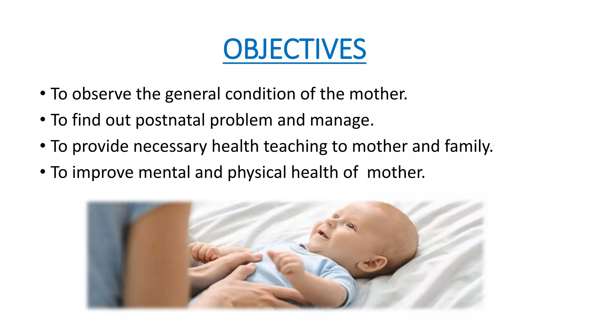 Postnatal Examination | Postnatal Assessment | PPTX