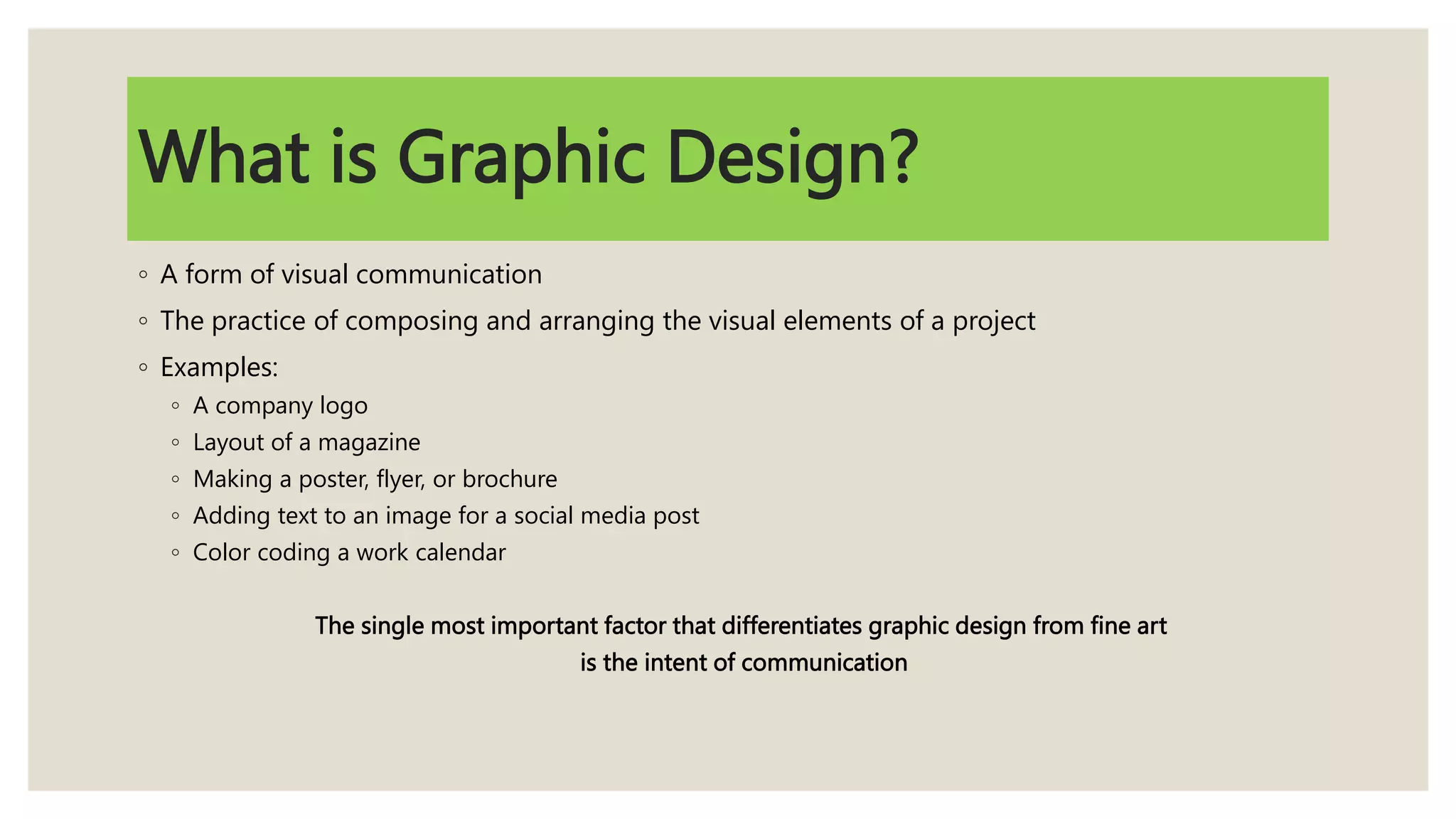 Introduction to Graphic Design- Elements and Principles of Art | PPTX ...