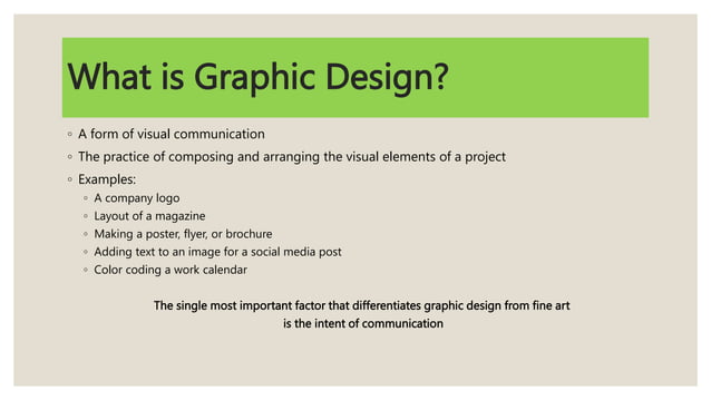 Introduction to Graphic Design- Elements and Principles of Art | PPTX ...