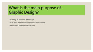 Introduction to Graphic Design- Elements and Principles of Art | PPTX