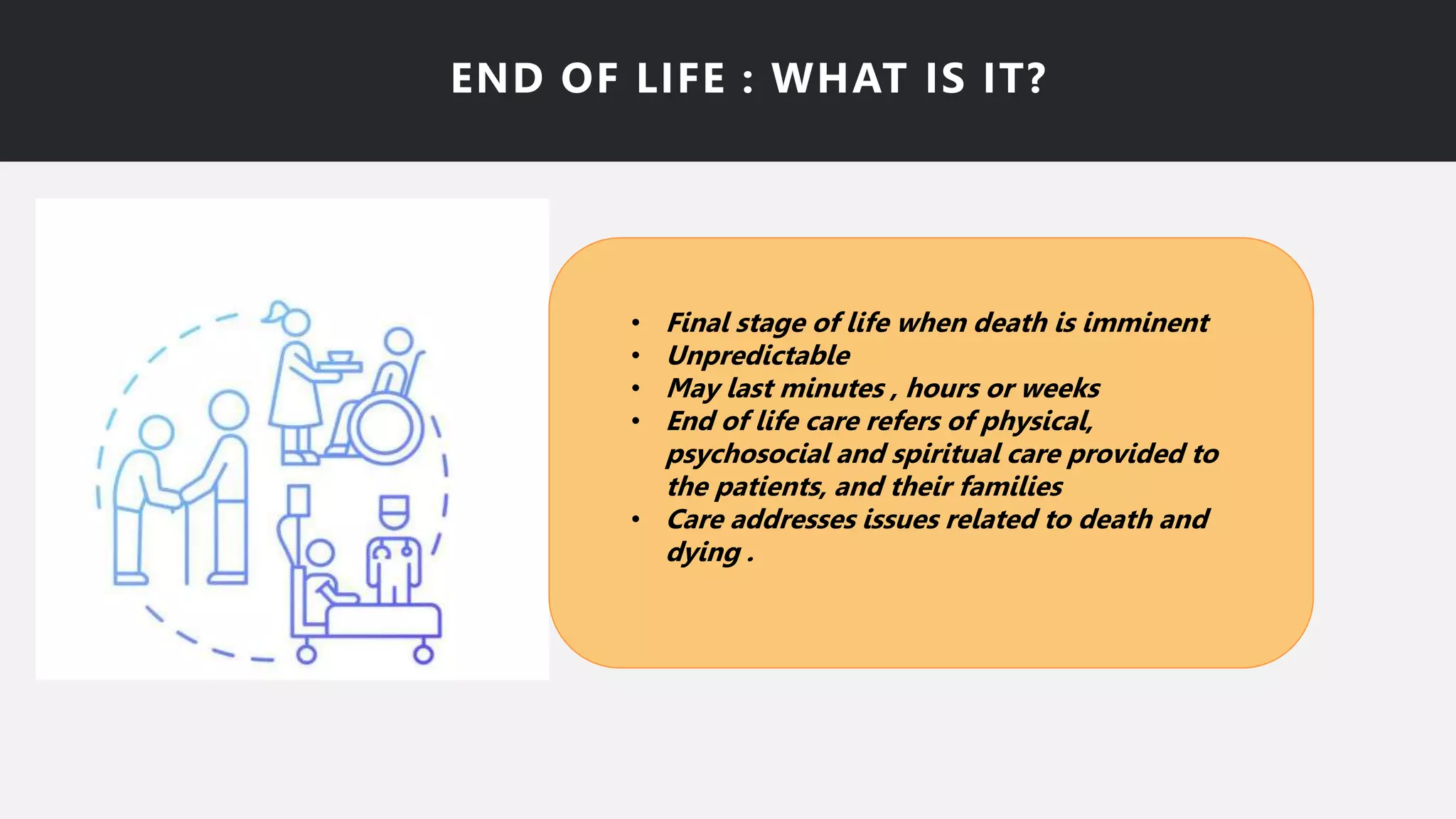 nursing foundation end of life care | PPTX