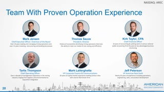 AREC Presentation | PDF
