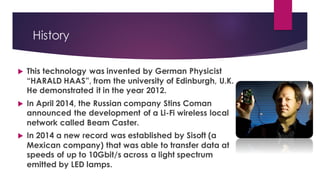 Li fi technology | PPT