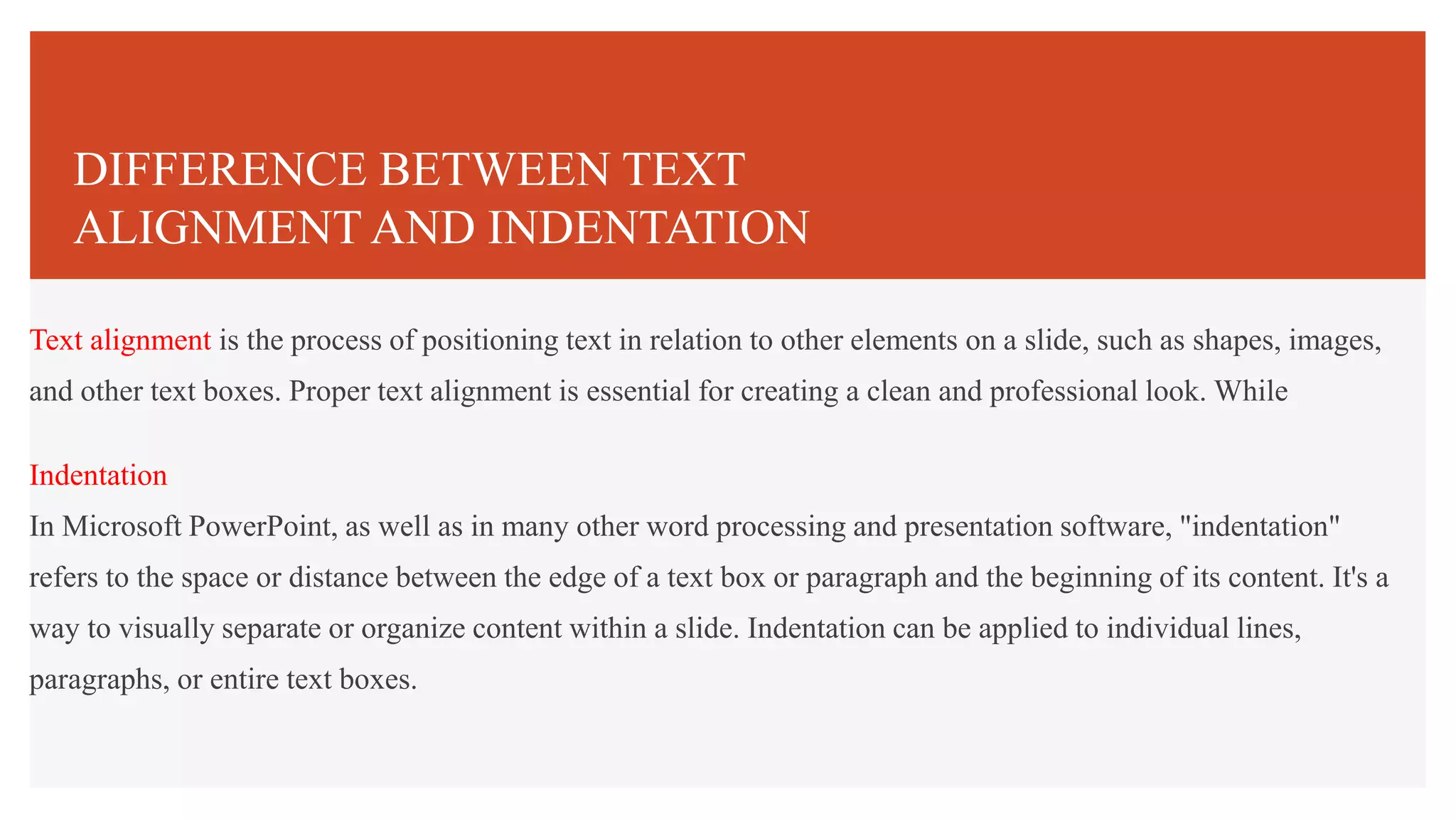 SLIDES ON HOW TO ALIGN TEXT, INDENT PARAGRAPS, BORDERS, AND SHADES IN ...