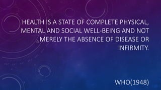 Health definition | PPT