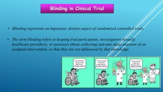 Significance of blinding techniques in clinical research | PPTX ...
