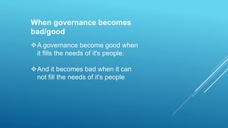 Governance | PPTX