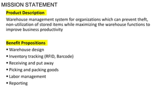 WAREHOUSE MANAGEMENT SYSTEM | PPTX