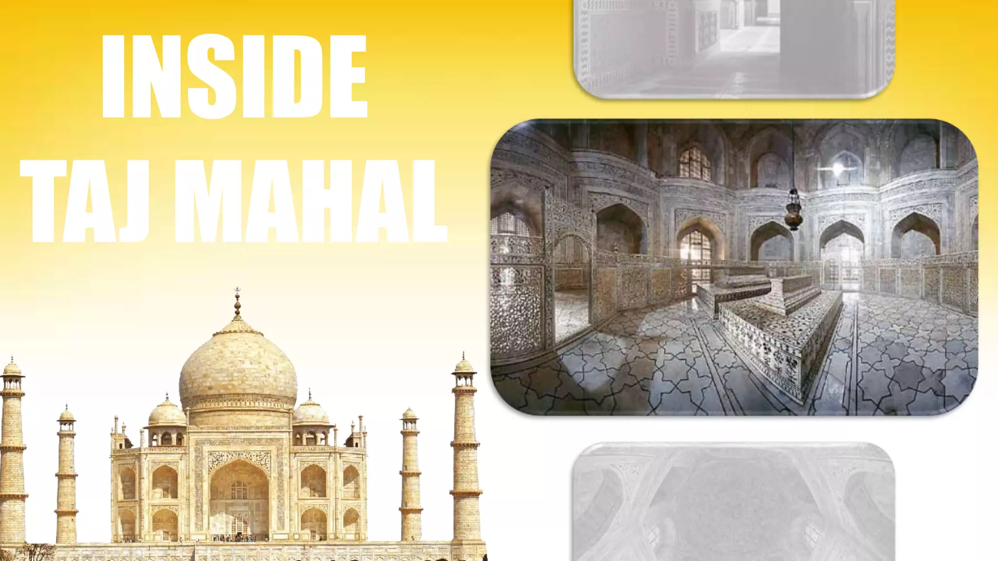 TAJ MAHAL presentation | PPT