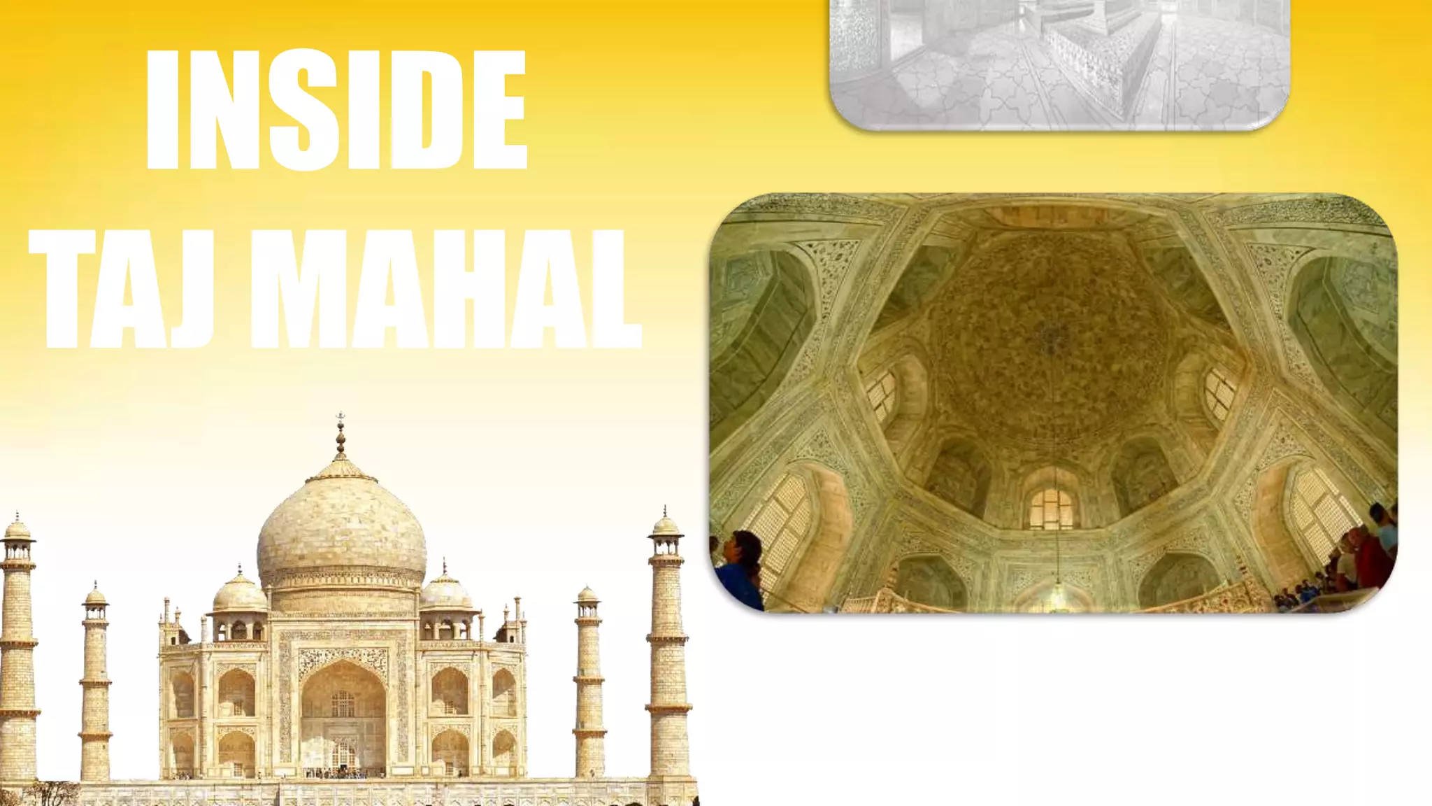 TAJ MAHAL presentation | PPT