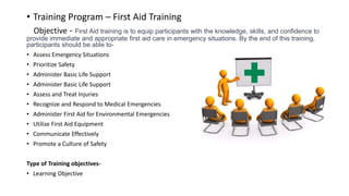 Training and objective | PPTX