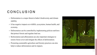 DEFORESTATION | PPTX | Agriculture | Industries