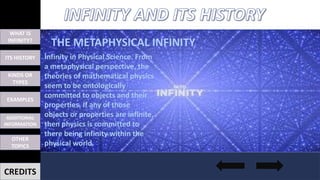 INFINITY and its history | PPT