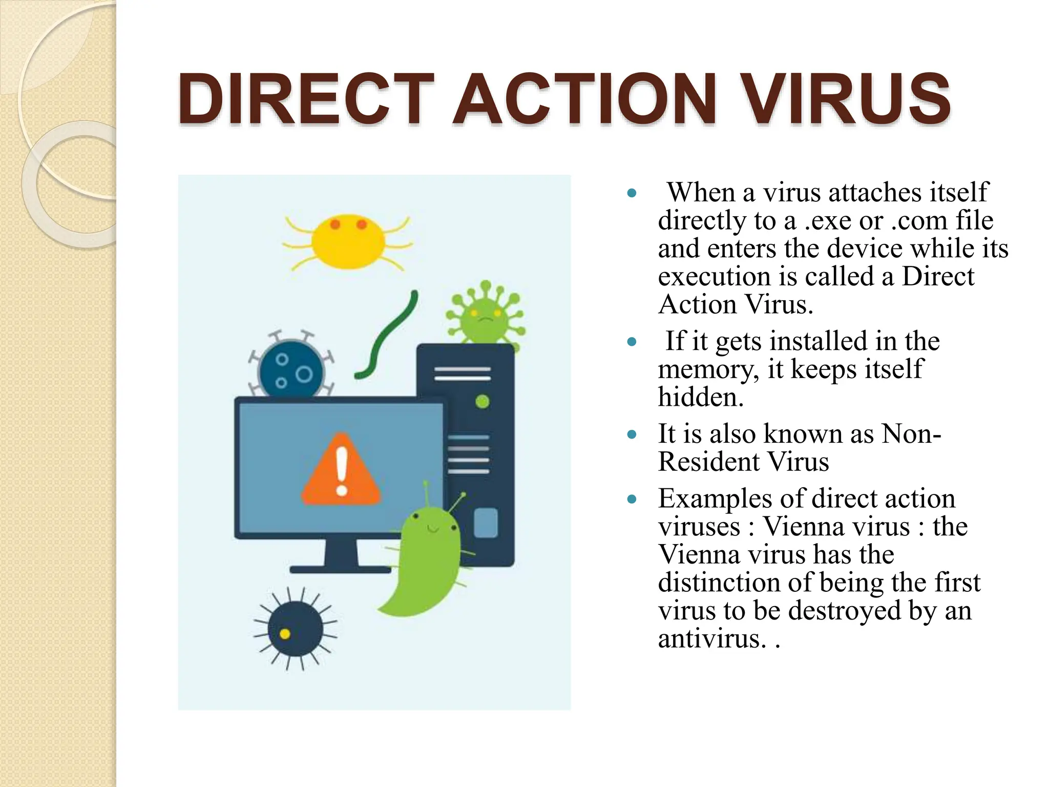 COMPUTER VIRUS.pptx | Antivirus Software | Computer Software and Applications