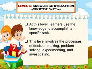 Kendall's and Marzano's New Taxonomy ppt | PPTX