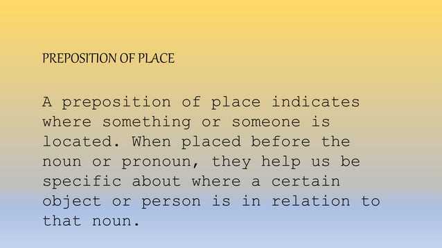Ppt Presentation Preposition Pptx