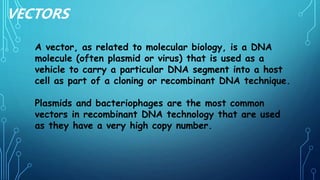Principles of rDna technology | PPSX