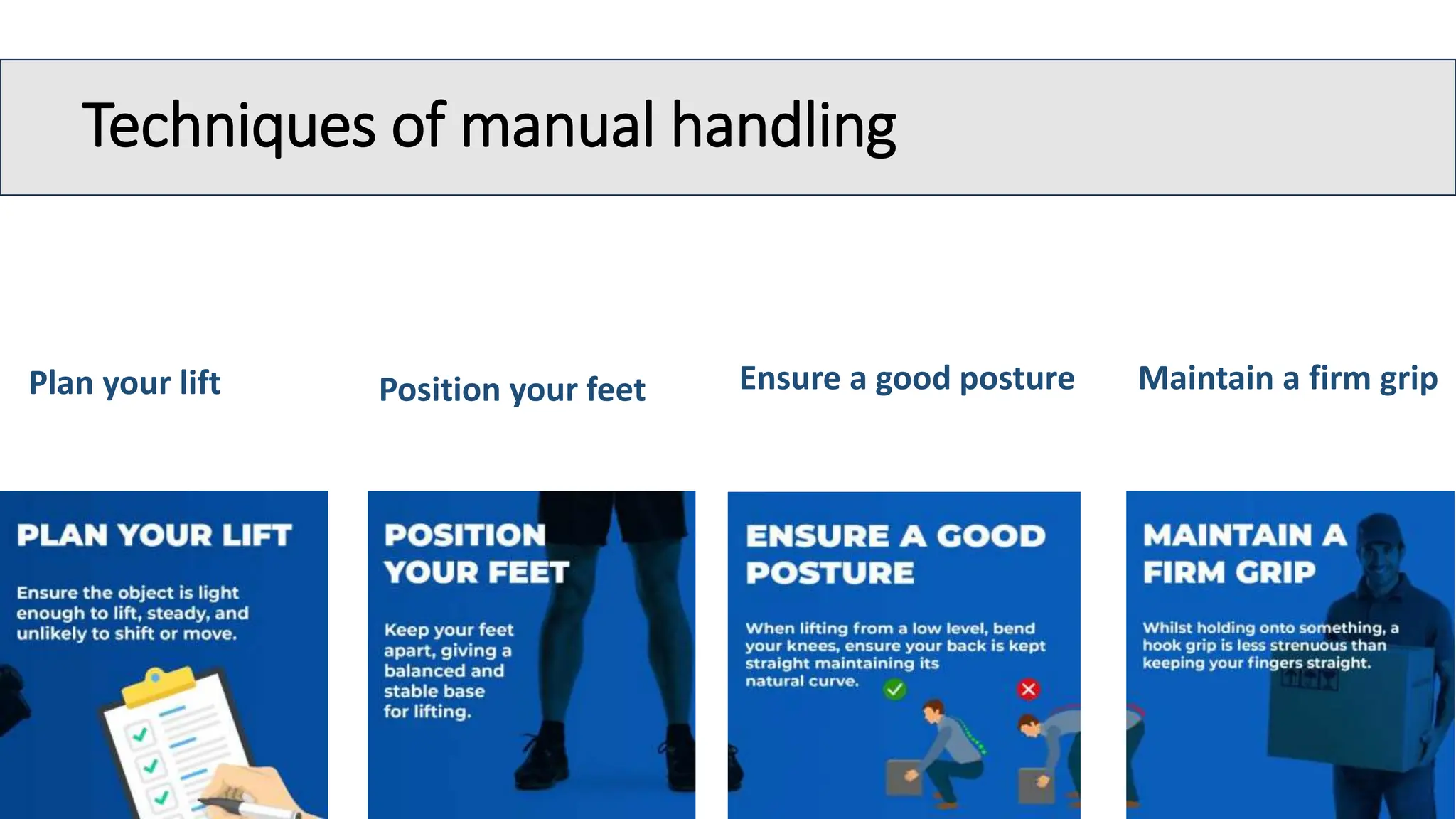 handling assessment and techniques | PPTX