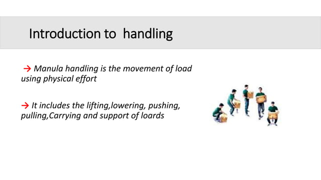 handling assessment and techniques | PPTX