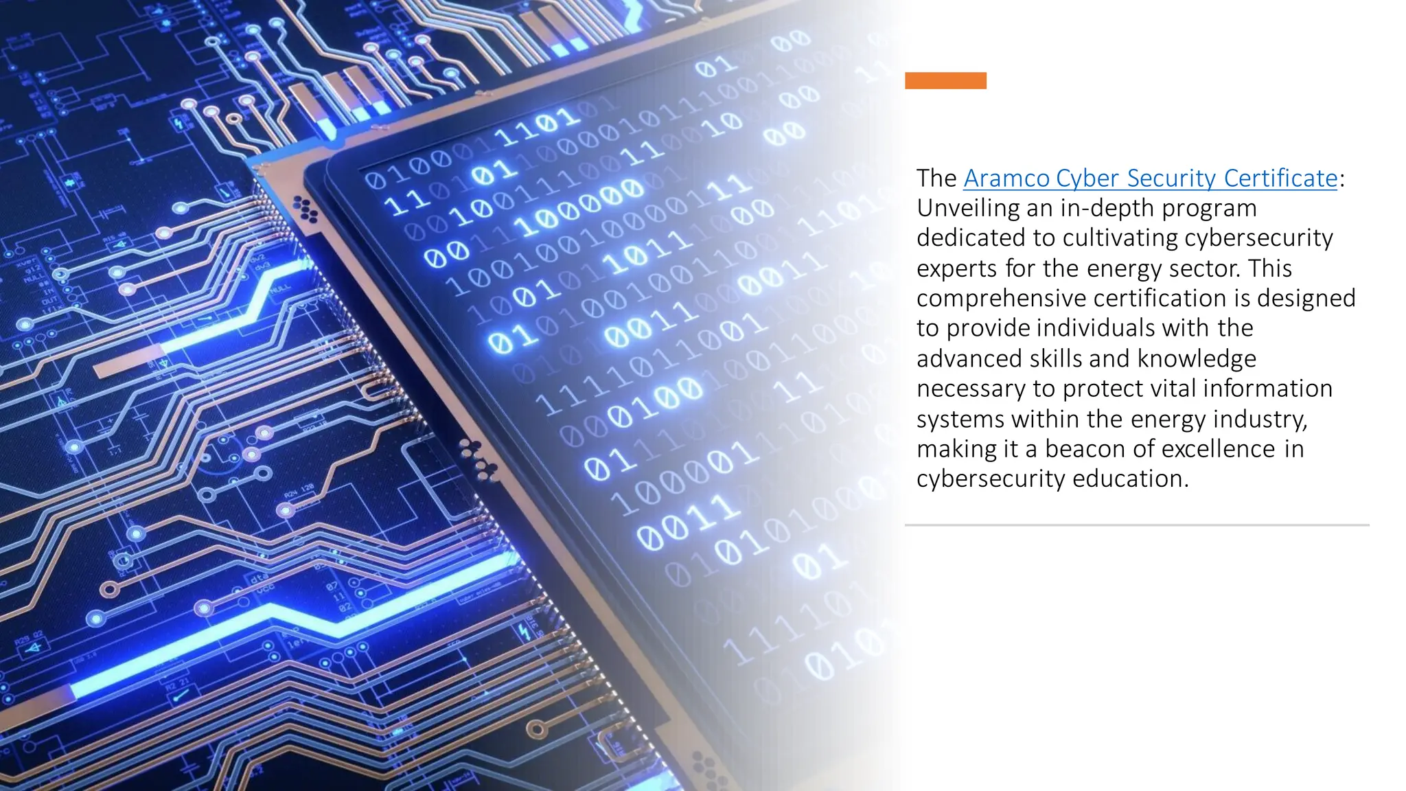Aramco cyber security certificate | PDF