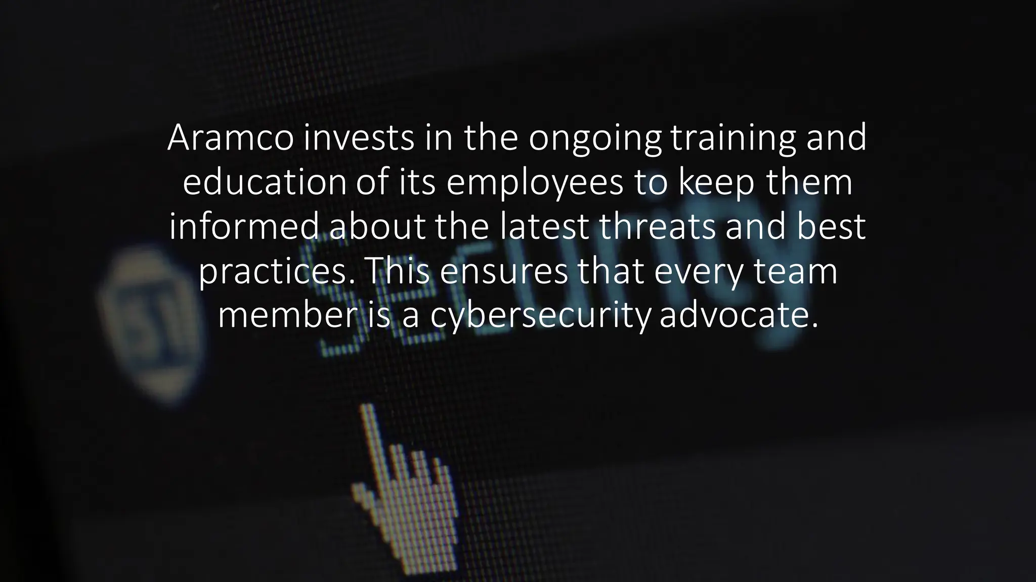 Aramco cyber security certificate | PDF