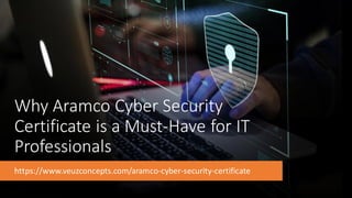 Aramco cyber security certificate | PDF