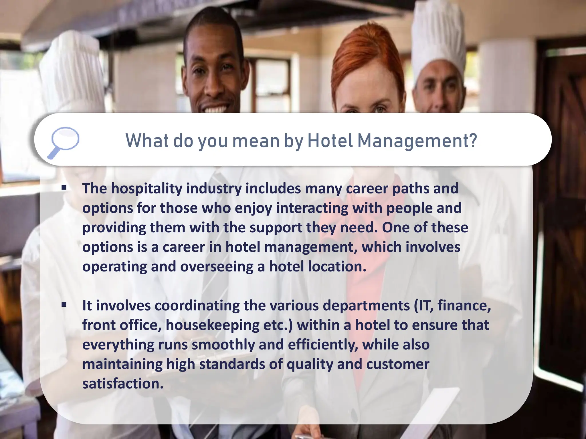 Application of IT in Hotel management | PPTX