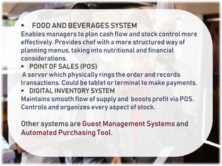 Application of IT in Hotel management | PPTX