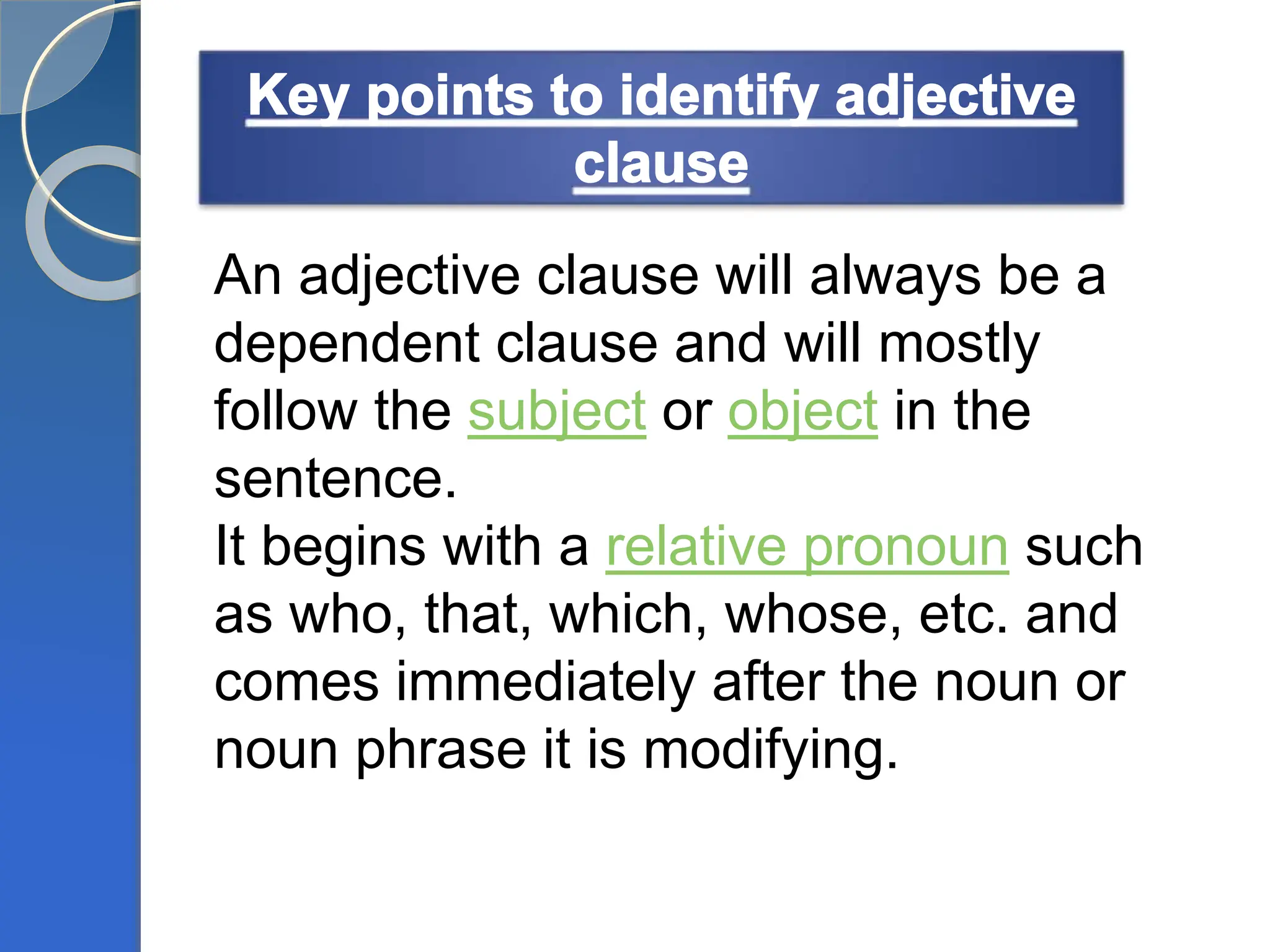 phrases and clauses.pptx | Law