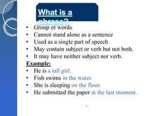 phrases and clauses.pptx | Law