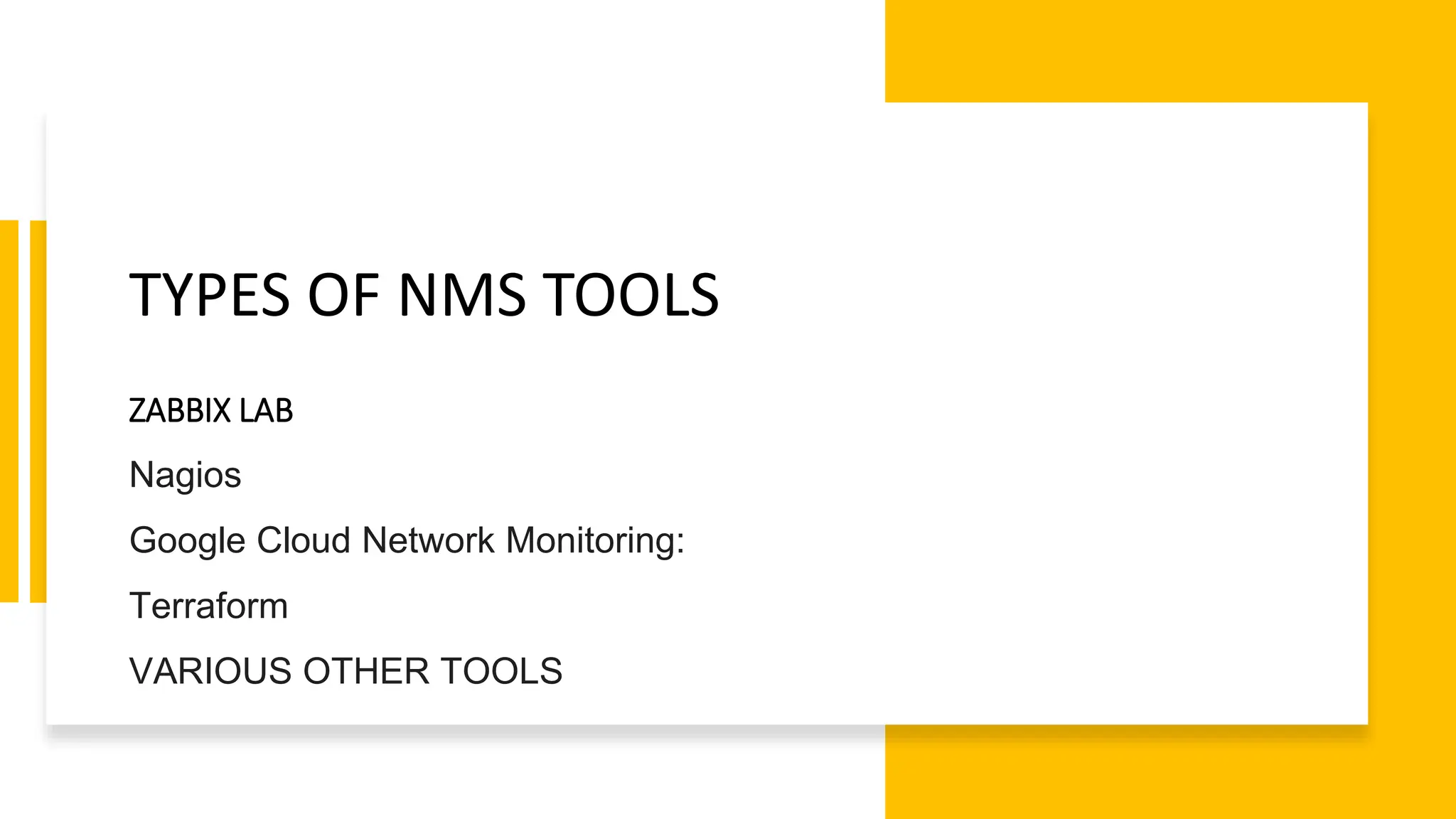 Network Monitoring Tools Ppt