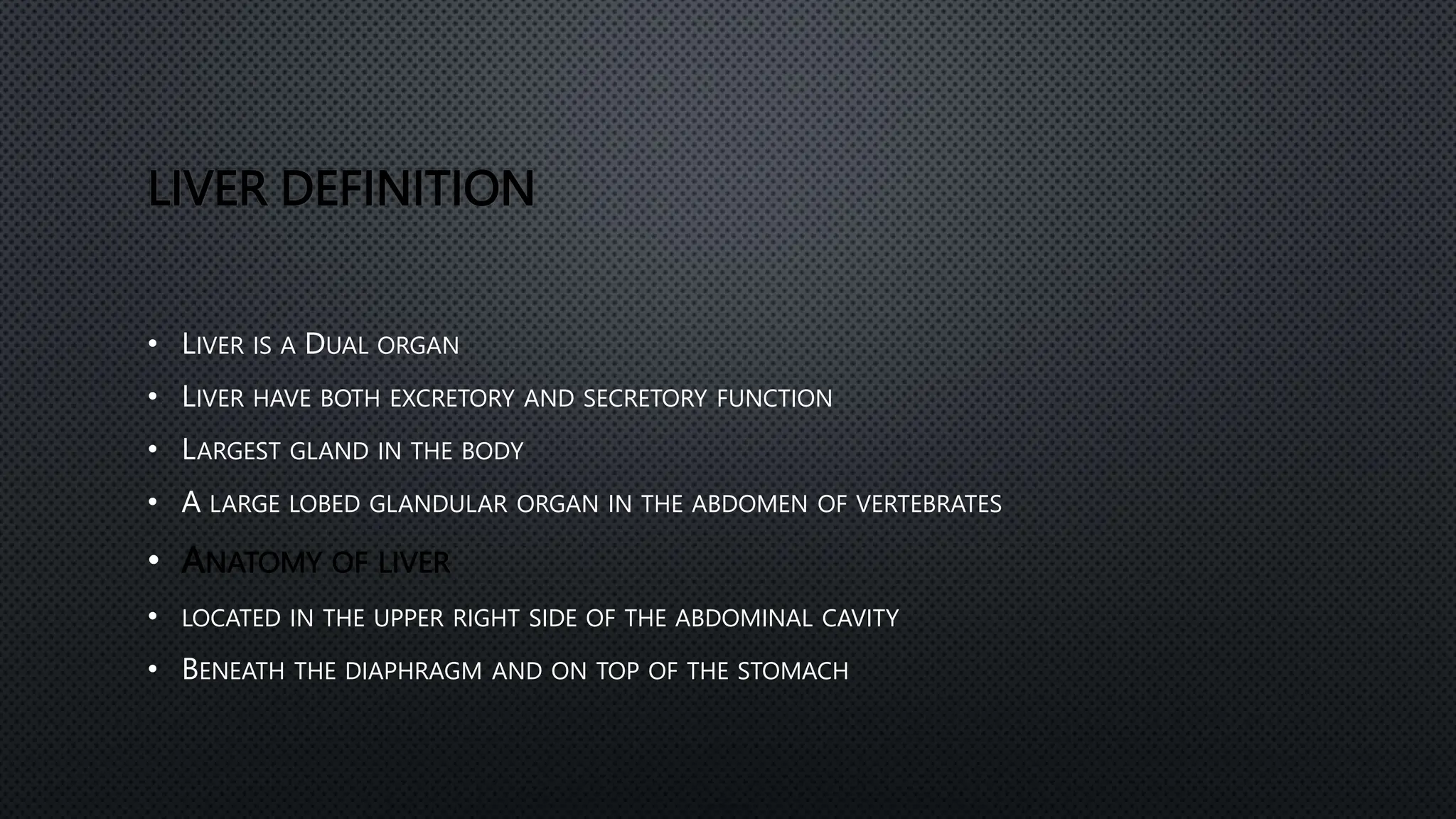 Liver SlideShare ppt | PPT