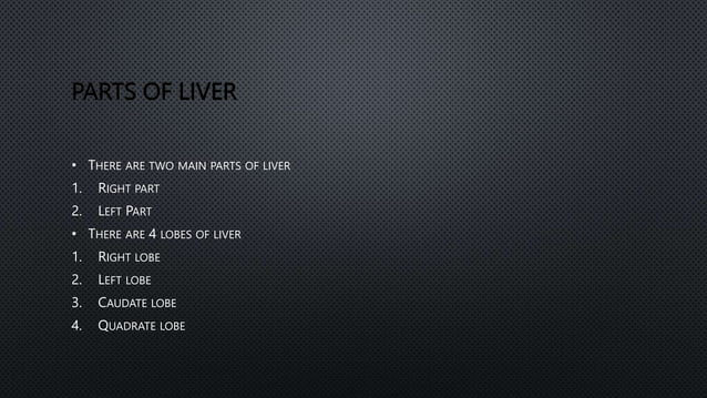 Liver SlideShare ppt | PPT