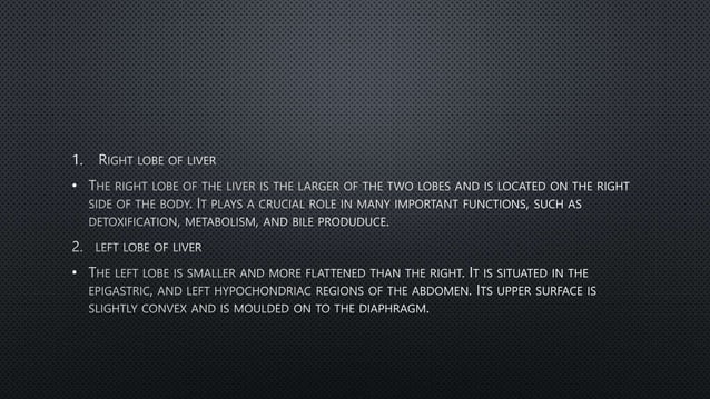 Liver SlideShare ppt | PPT