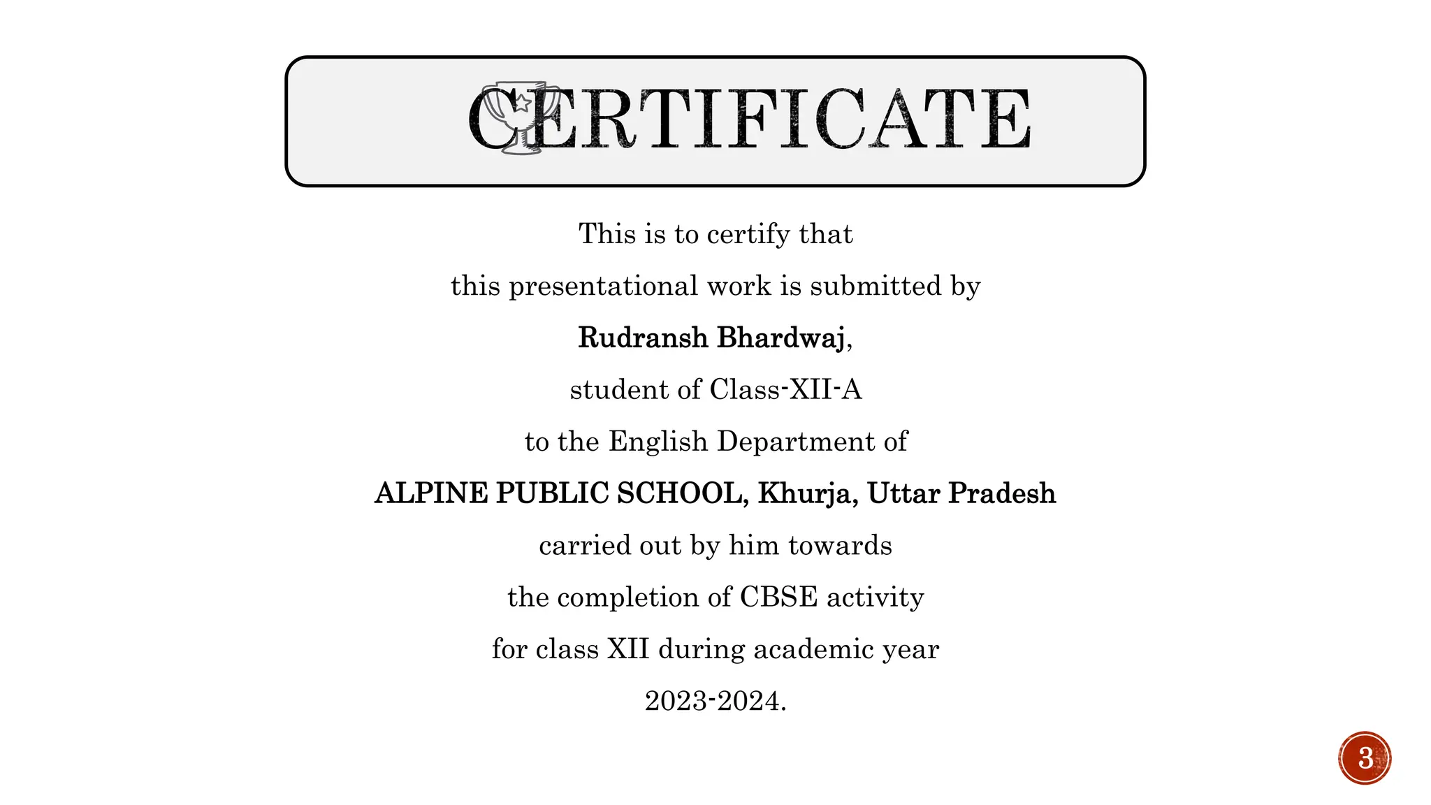 The Rattrap Class 12 Project File For ASL.pptx