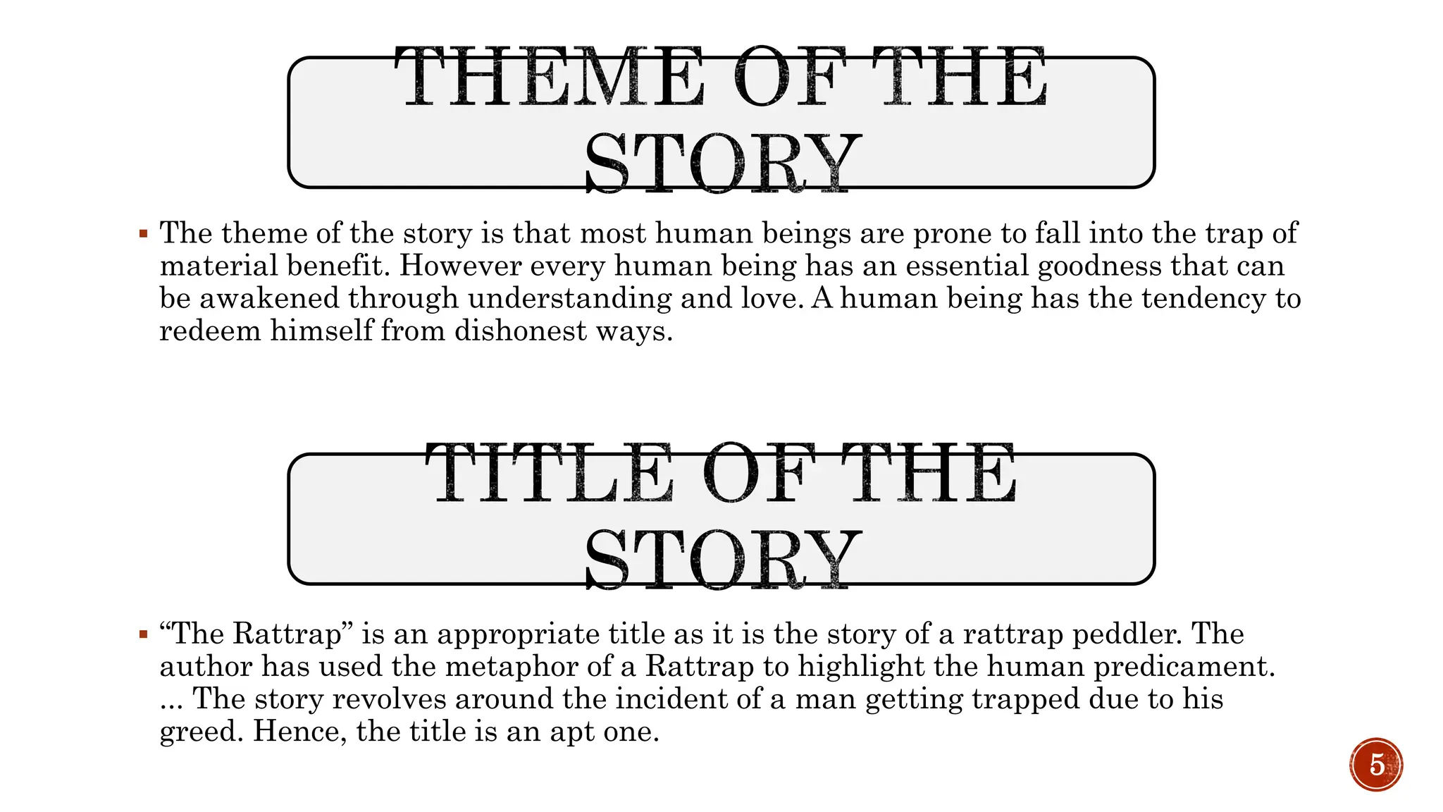 The Rattrap Class 12 Project File For ASL.pptx
