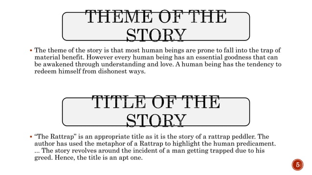 The Rattrap Class 12 Project File For ASL.pptx