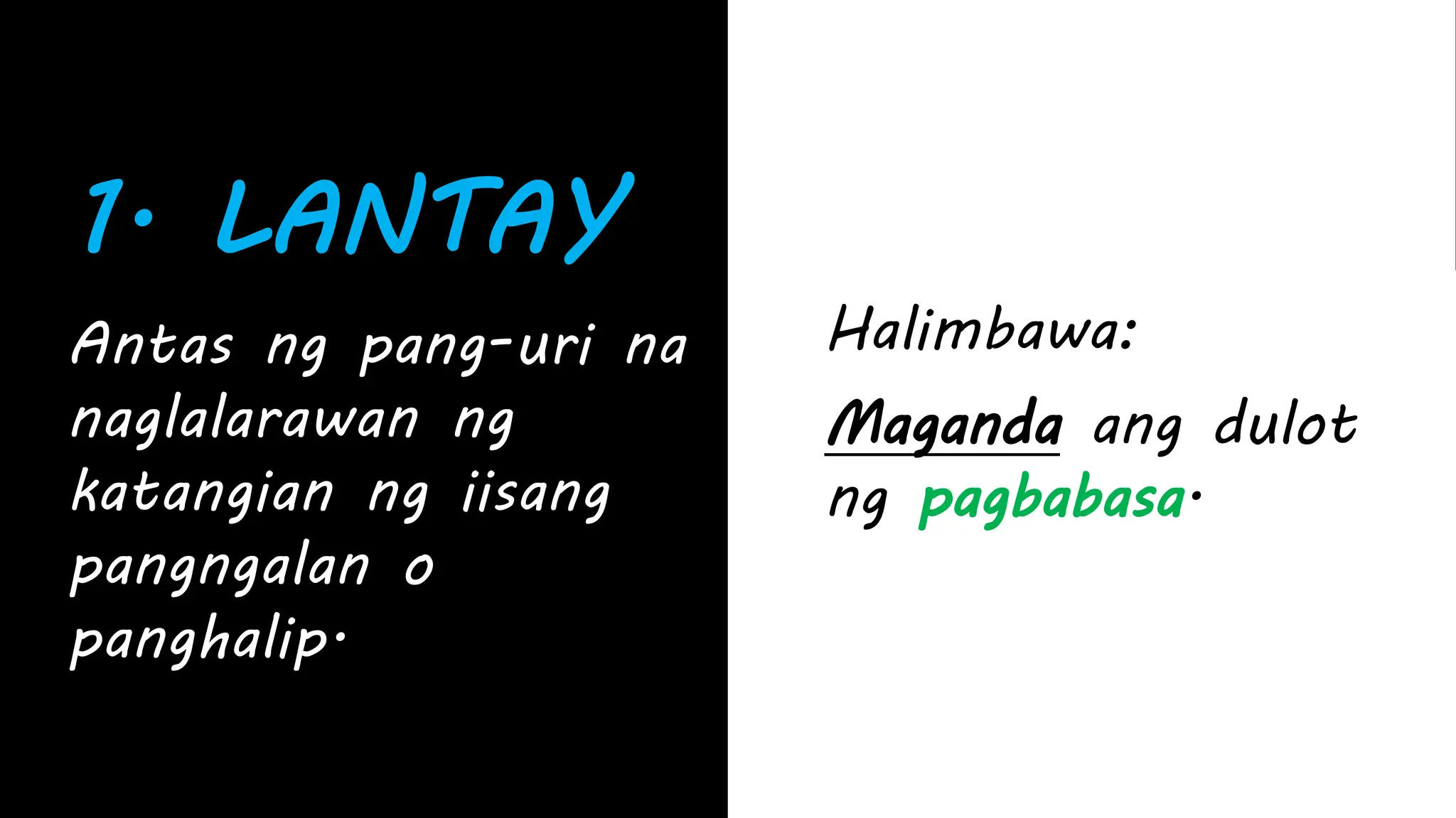 Aralin sa Filipino: Kaantasan ng Pang-uri | PPTX