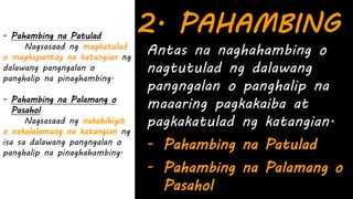 Aralin sa Filipino: Kaantasan ng Pang-uri | PPTX