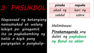 Aralin sa Filipino: Kaantasan ng Pang-uri | PPTX