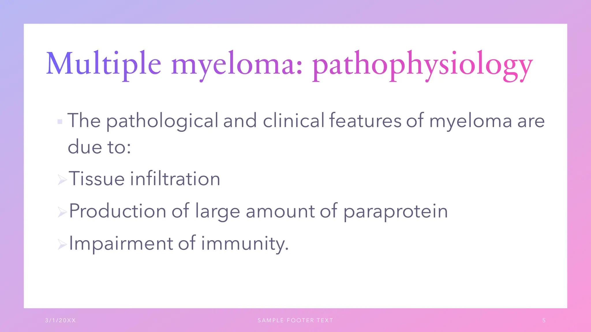 MULTIPLE MYELOMA (MM) SLIDESHARE PRESENTATION | PDF