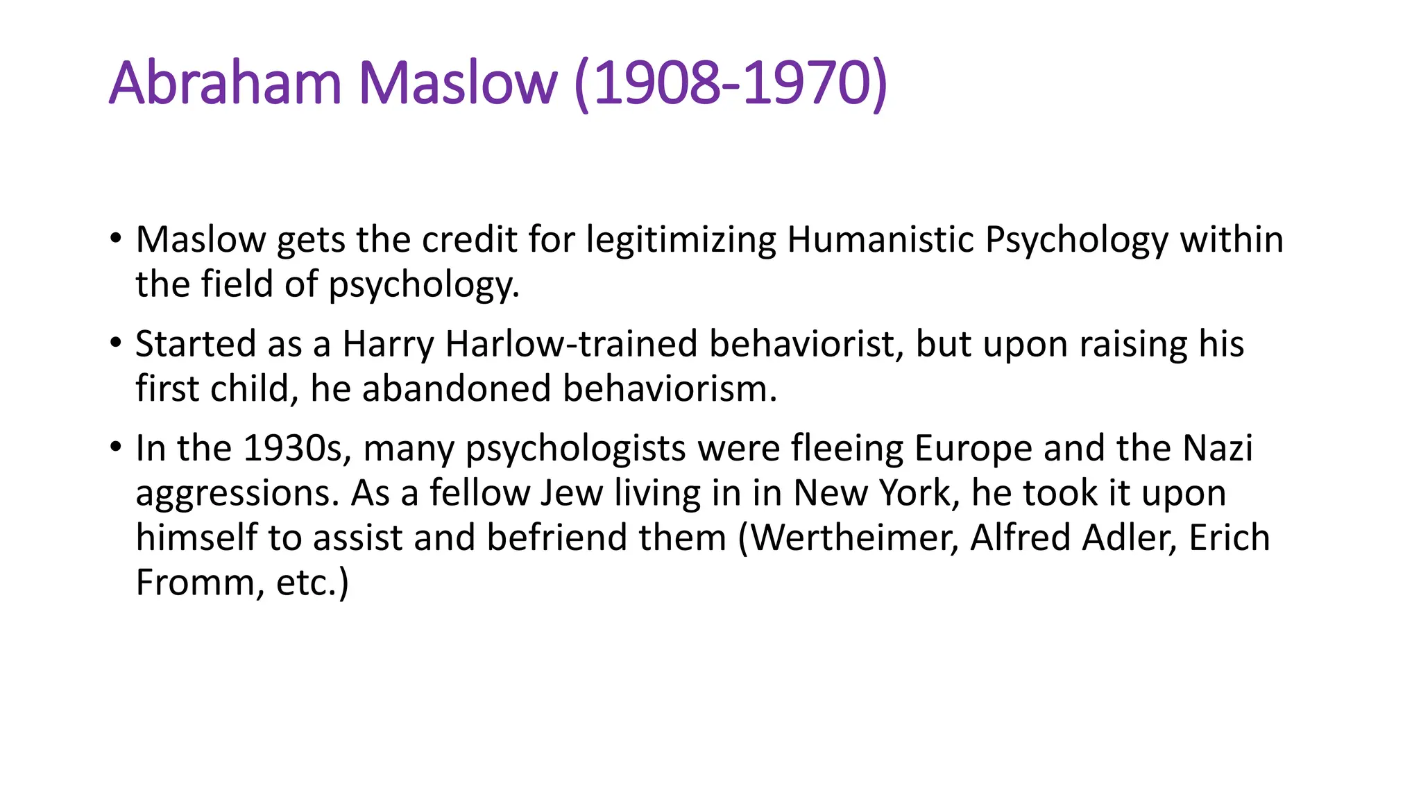 humanistic vs existential | PPTX