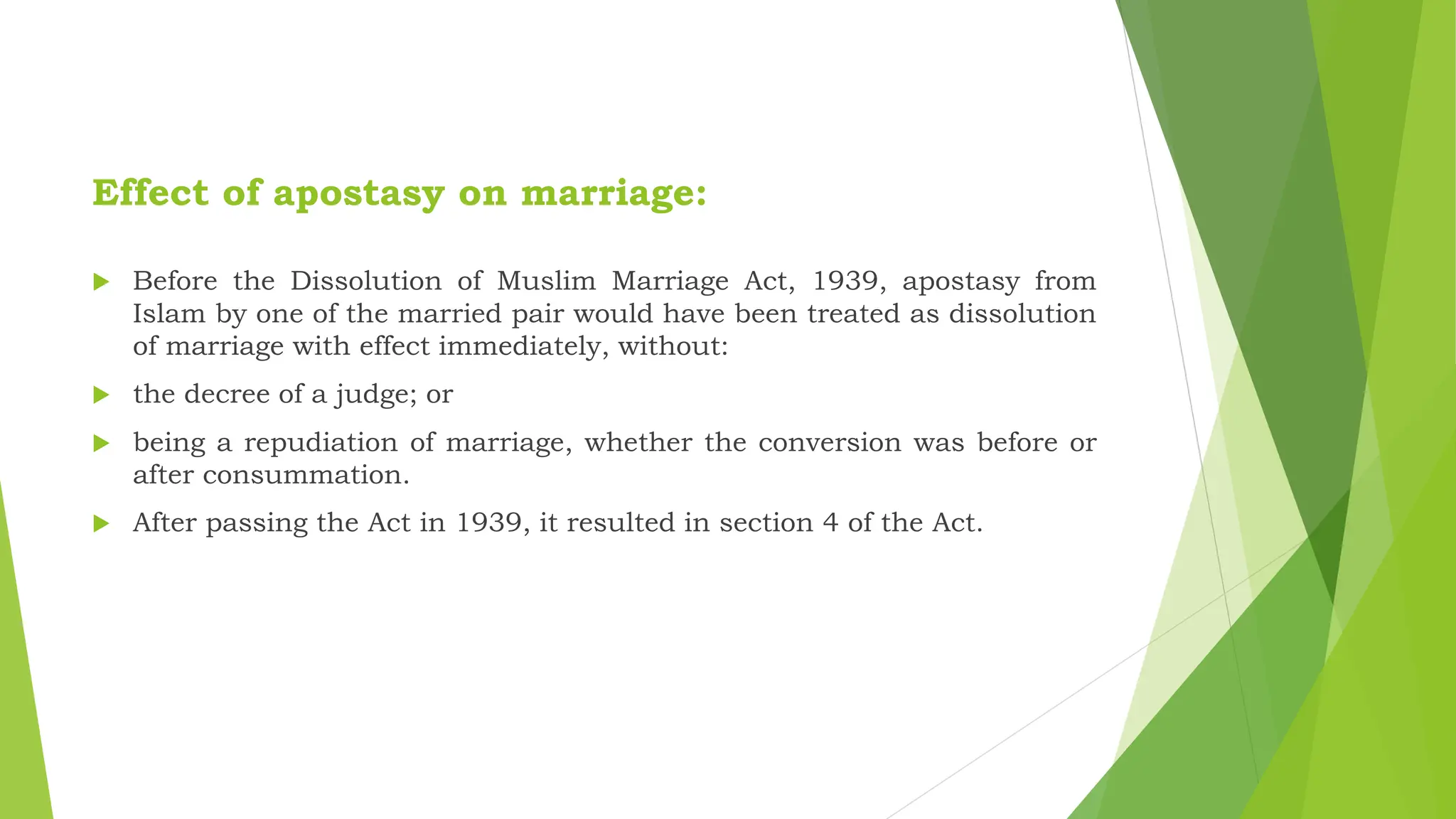 Concept of Conversion and Apostasy under Islam | PPTX