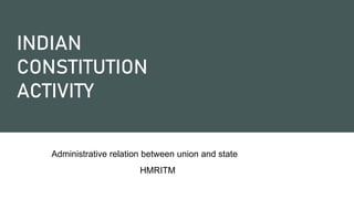 Indian Constitution Activity.pptx