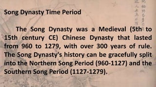 sung dynasty powerpoint presentation it is about the song dynasty ...