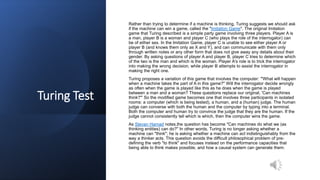 Turing revolution presentation(SCIENCE TECHNOLOGY SOCIETY) | PPTX