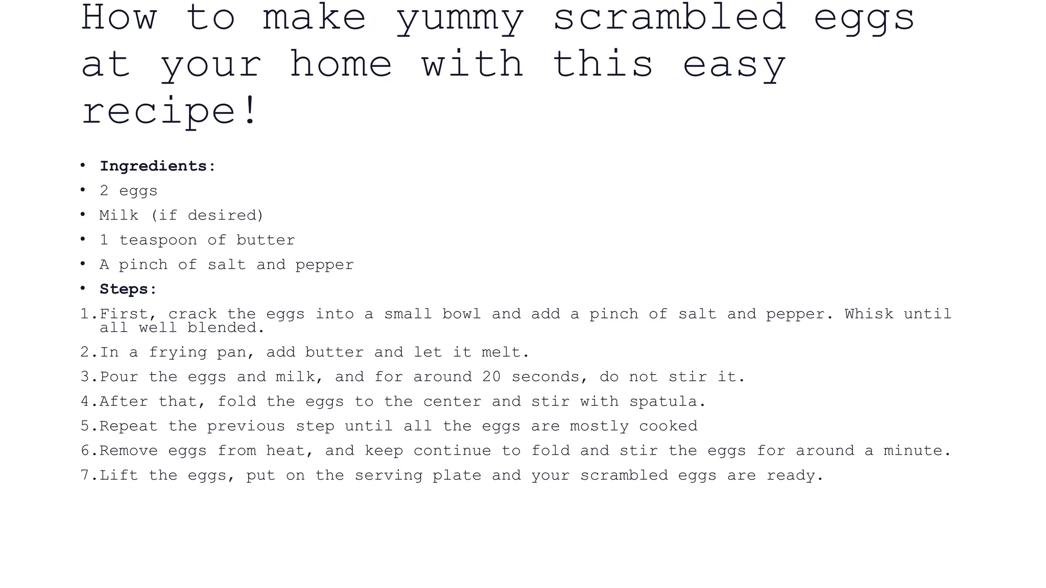 Presentation1making yummy scrambled eggs.pptx