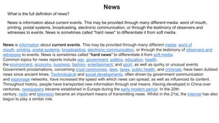 news ppt news ppt aqeel mustaq fakih computer center | PPT