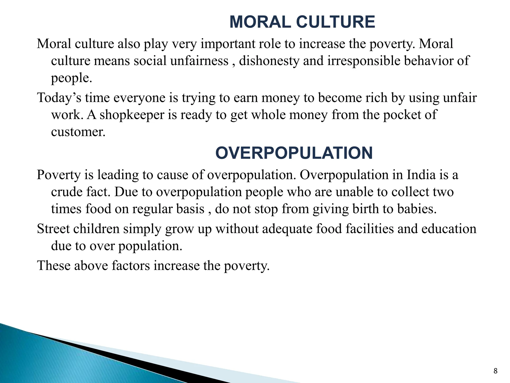 Poverty and health . Social and preventive pharmacy | PPTX