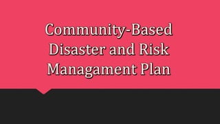 DISASTER MANAGEMENT RISK REDUCTION PRESENTATION | PPT